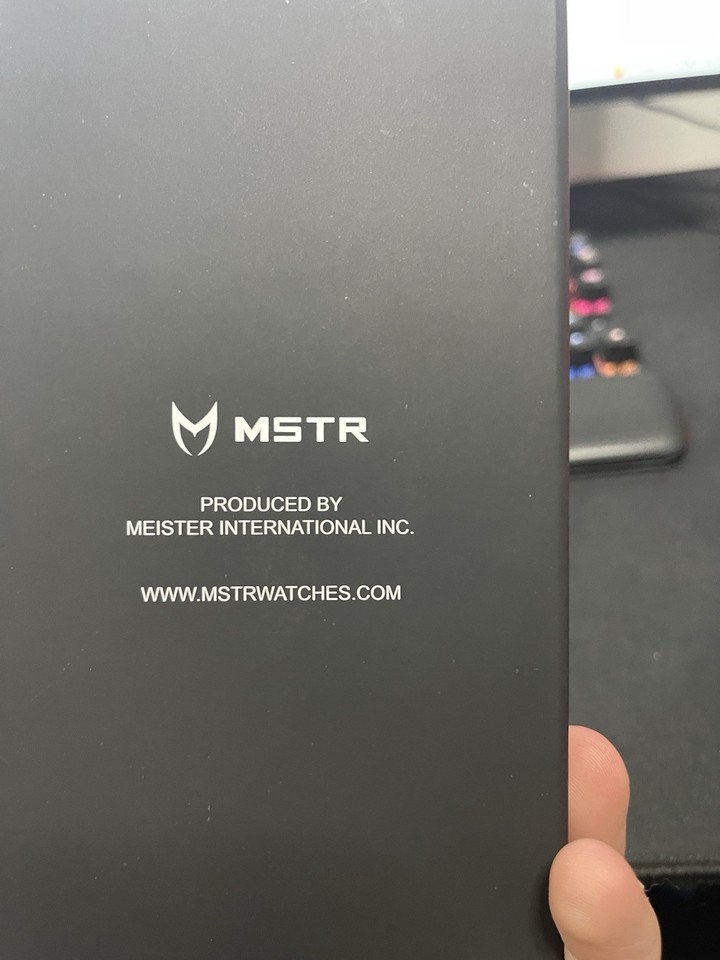 MSTR HI LEVEL Collaboration Watch #27/100 Gold Brand New! | eBay