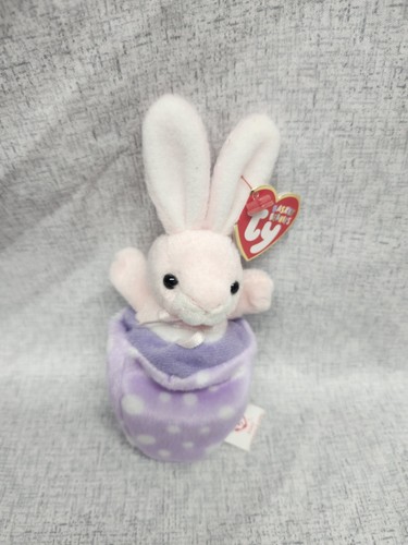 Ty Basket Beanies PETEY The Easter Bunny Nostalgic Ty Beanie Babies ...