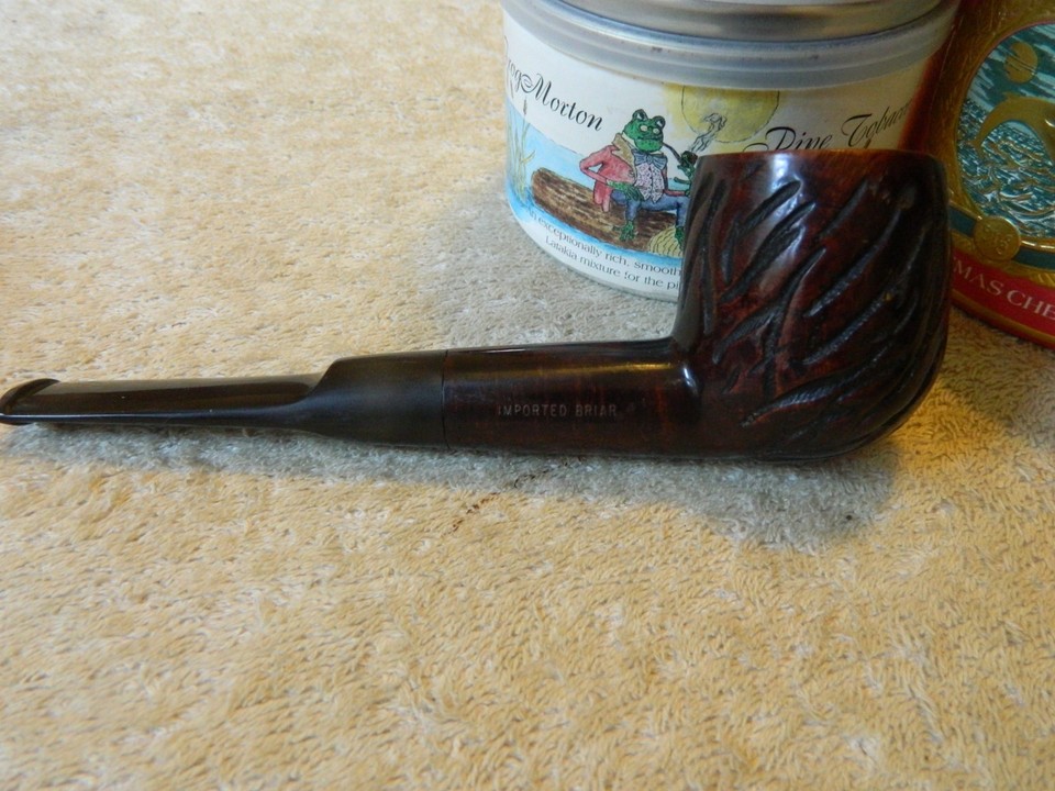 ESTATE PIPE BIG PIPE, IMPORTED BRIAR, USED | eBay