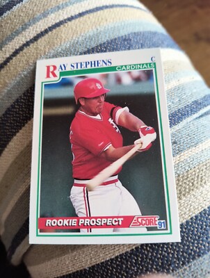 RAY STEPHENS 1991 SCORE ROOKIE PROSPECT #743 FREE SHIPPING | eBay