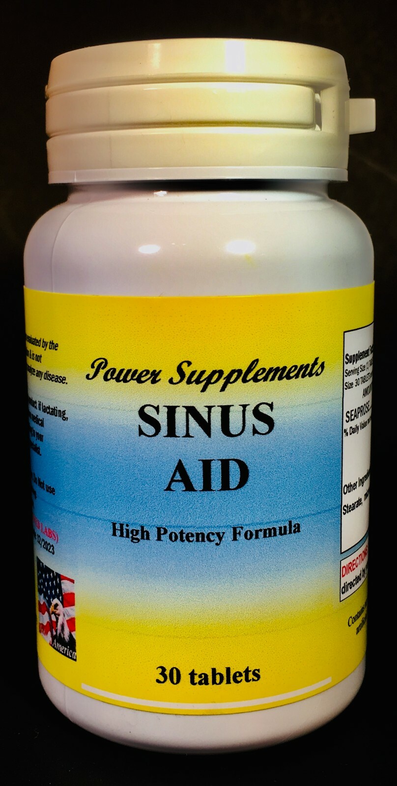 Sinus aid, seaprose ~ 30 tablets. Made in USA. 769173612631| eBay