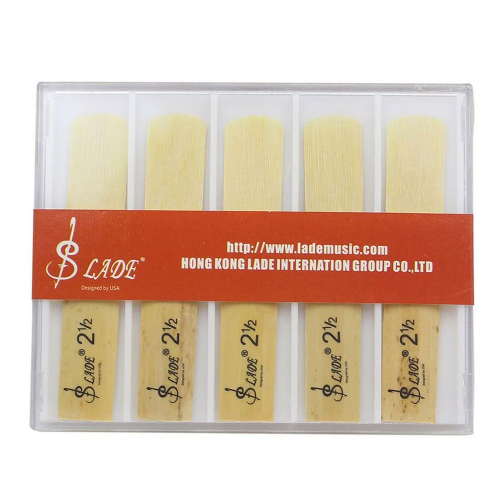10Pcs Clarinet Reeds Natural Bamboo Traditional Bb Clarinet Reeds Stre ...