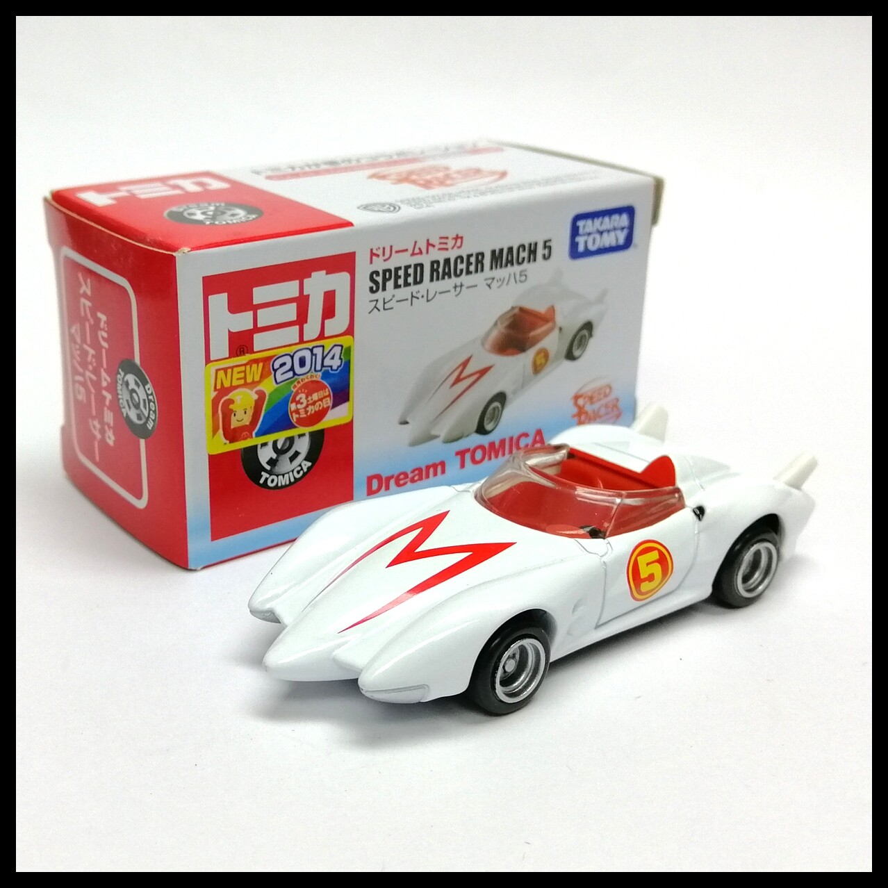 TOMICA DREAM SPEED RACER MACH 5 TOMY 2014 New Model Diecast Car (A) | eBay