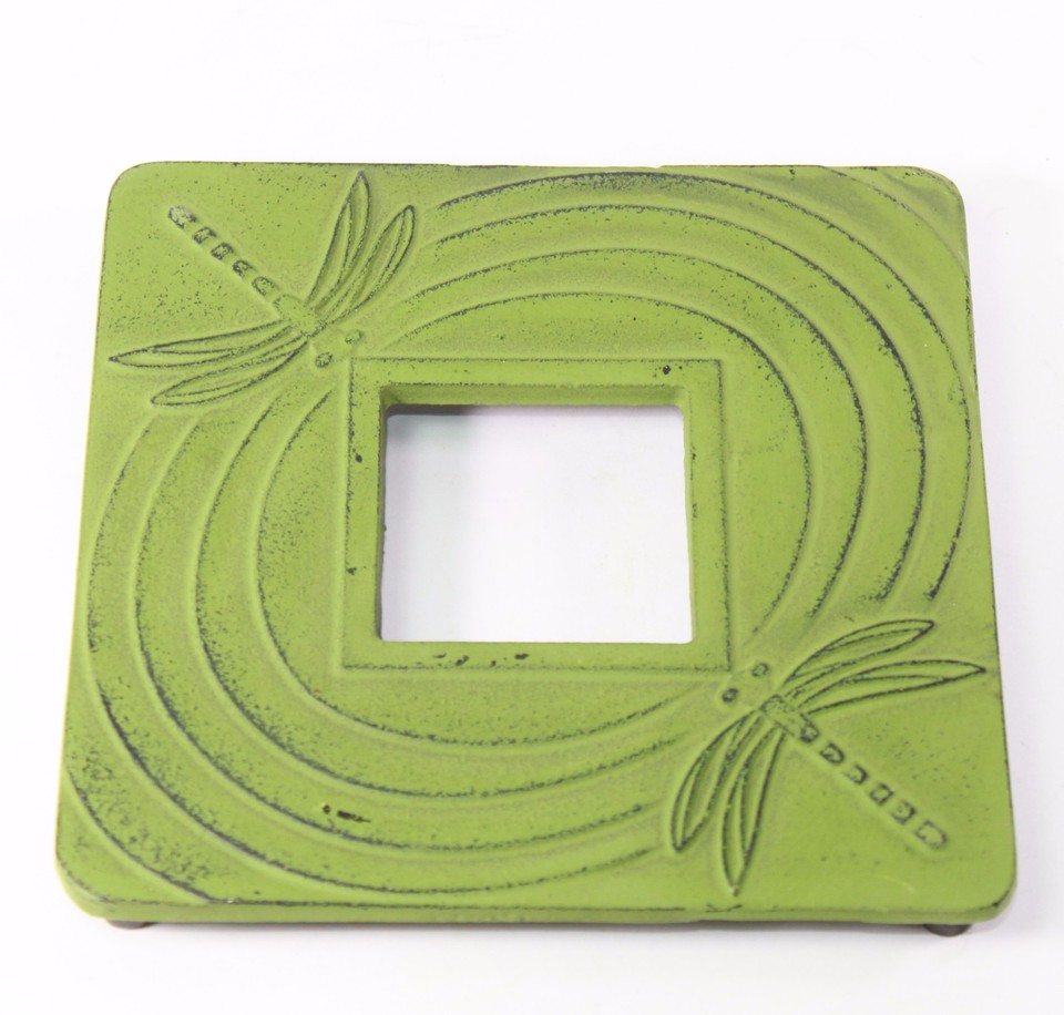 24 fl oz Green Dragonfly Japanese Cast Iron Teapot Tetsubin Infuser Tea ...