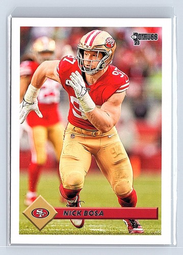 2023 Donruss Football, Nick Boa, Retro 1993, San Francisco 49ers, R93 ...