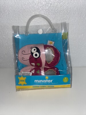 New Mini Star Pink Lady Bug Baby girls Leather Shoe booties First ...