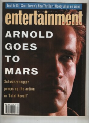 Entertainment Weekly Arnold Schwarzenegger June 8 1990 NO ML 100321nonr ...