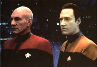 Star Trek Generations Movie 1994 PICARD & DATA Postcard 105-351 new | eBay