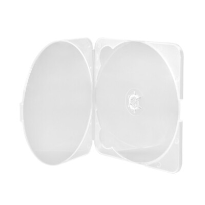 10 pcs 3.8mm Super Slim Single Clear PP Poly CD DVD Blu-ray Disc Case ...