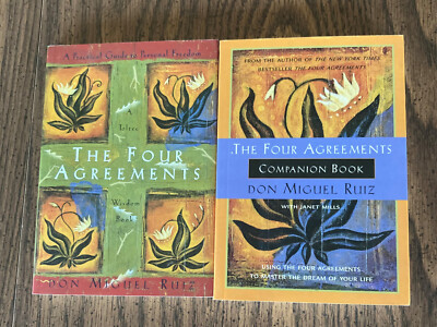 Four Agreements & Four Agreements Companion Book by Don Miguel Ruiz | eBay