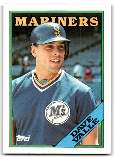 1988 Topps Dave Valle Seattle Mariners #583 | eBay