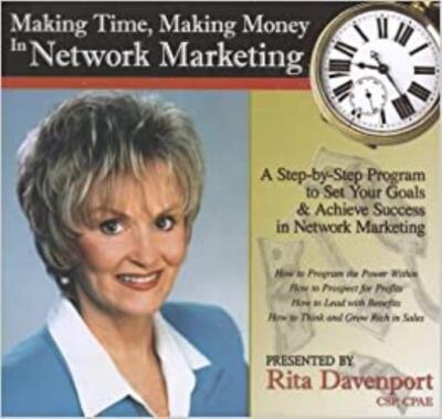 Learn How to Set Goals in MLM AUDIO BOOK CD time & money management in ...