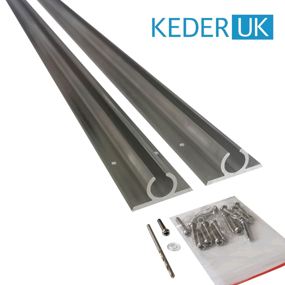 Awning Caravan Campervan C Rail Channel strips holes/without holes 1.2 ...