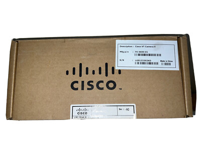 Cisco Unified Video Advantage with VT Camera II. NEW Open Box ...