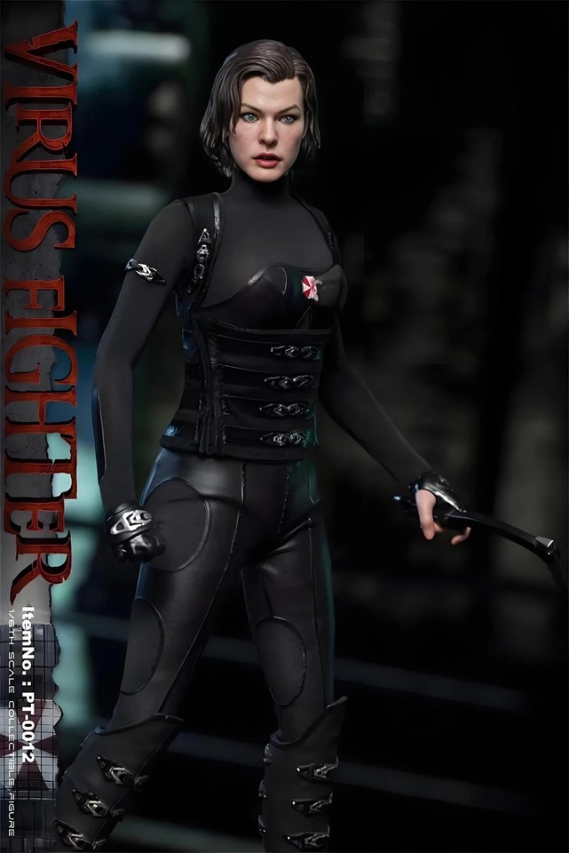 Premier Toys PT-0012 Virus Fighter Alice 1/6 Female Action Figure ...