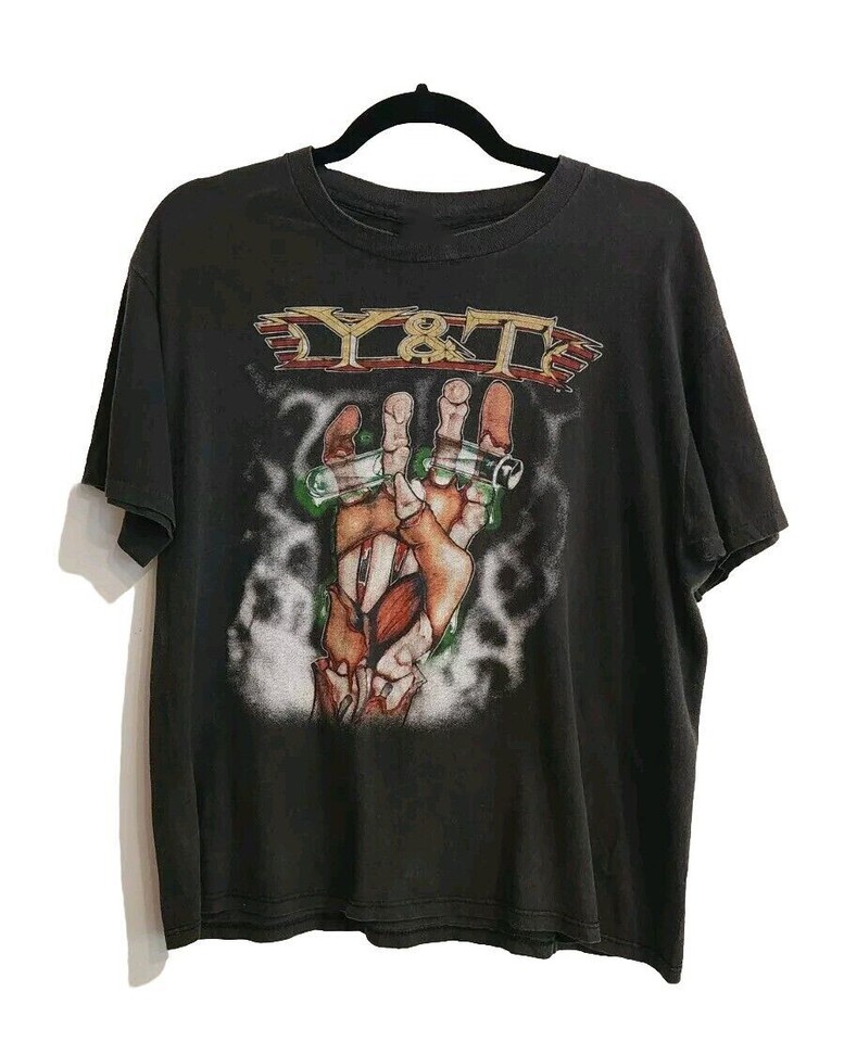 Y&T Contagious Tour 1987 Yesterday And Today Band T-shirt | eBay