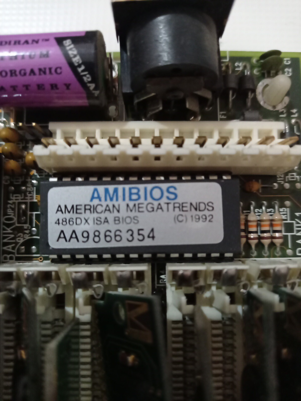 Scheda Madre Originale American Megatrends Amibios Con CPU 486 Dx2 ...
