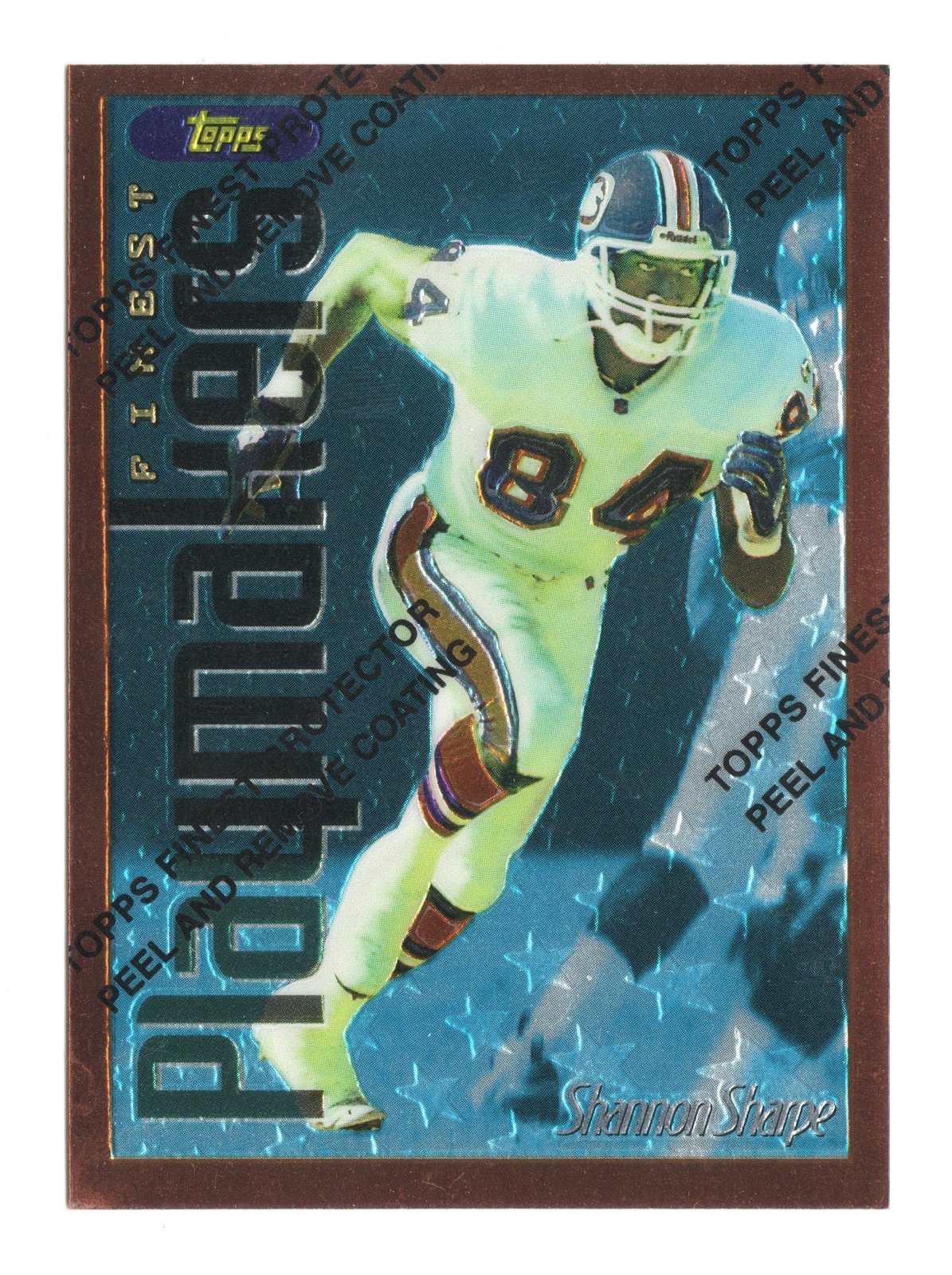 1996 Topps Finest - #213 Shannon Sharpe for sale online | eBay