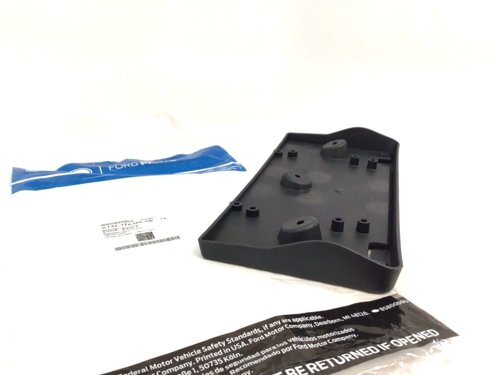 2019-2023 Ford Edge Front Bumper License Plate Mounting Bracket | KT4Z ...