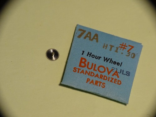 Bulova Watch Part 7AA Hour Wheel 21JLS HT. 1.30 | eBay UK