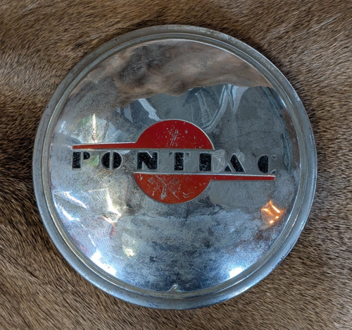 Antique Vintage Pontiac Dog Dish Hubcap Chrome Wheel Covers Hot Rod ...