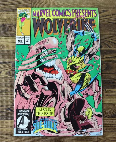 1993 Marvel Flip Comics GHOST RIDER #126 Wolverine SHE-HULK NM/M | eBay