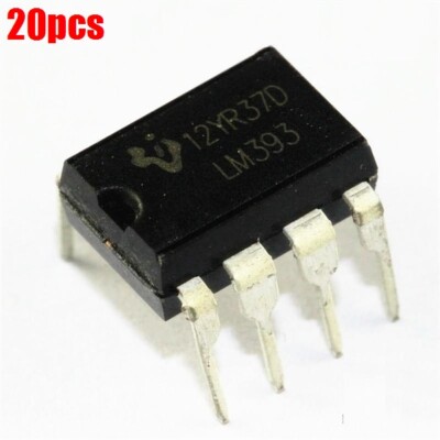 20Pcs LM393P LM393N LM393 DIP-8 Low Power Voltage Comparator ls | eBay