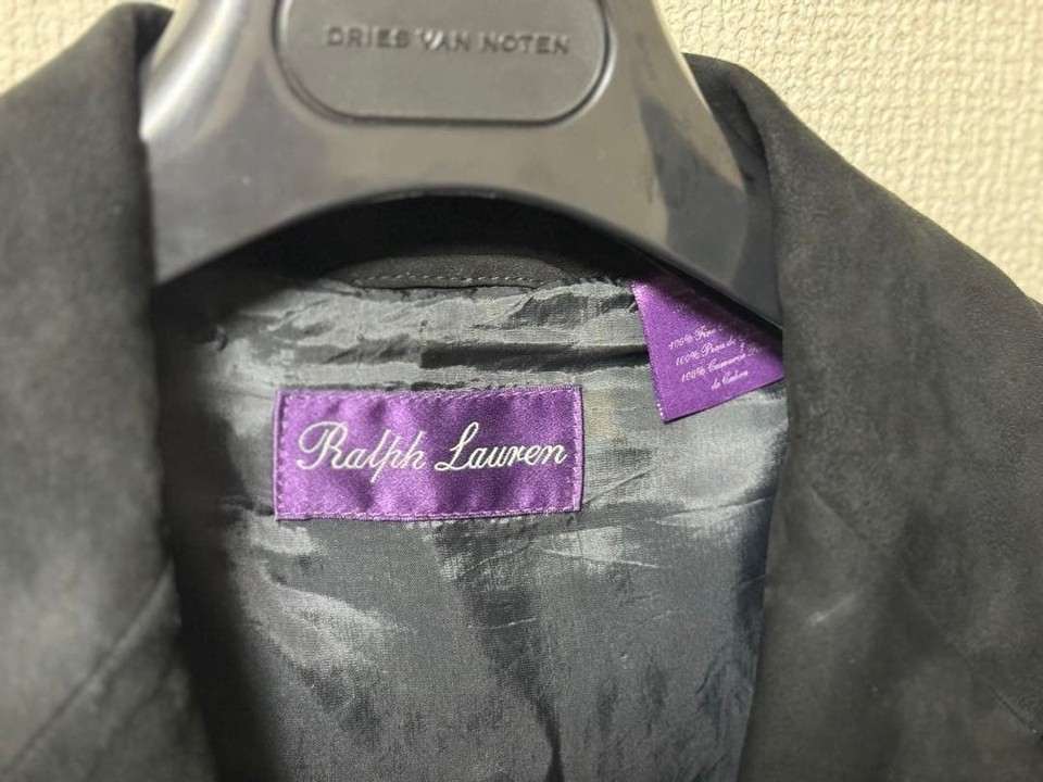 Ralph Lauren purple label lambskin jacket | eBay