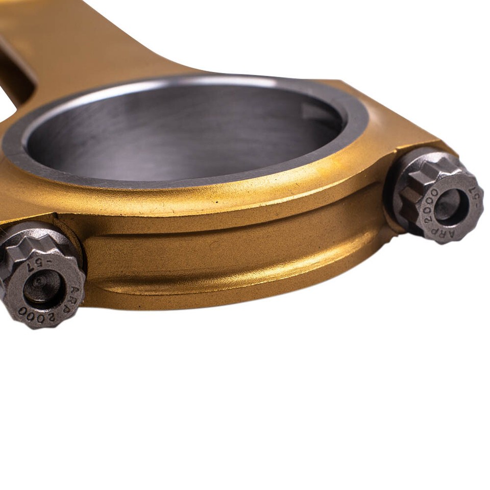 Titanizing H-Beam Connecting Rods for Subaru Impreza STI EJ20 EJ22 EJ25 ...