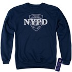 NYPD Sweatshirt New York Police Dept Logo Navy Blue Pullover | eBay