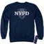 NYPD Sweatshirt New York Police Dept Logo Navy Blue Pullover | eBay