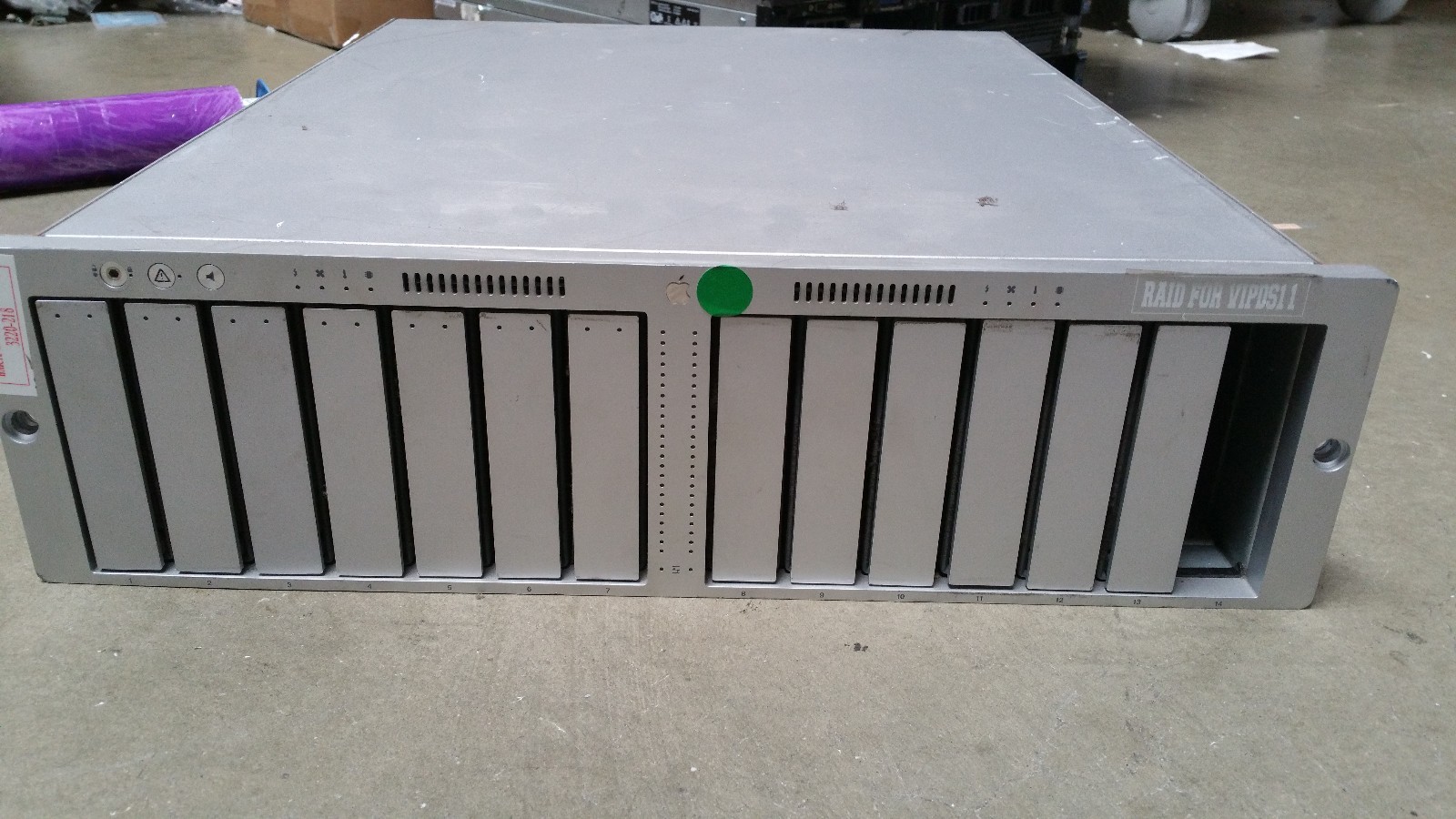 Apple XSERVE RAID A1009 Network Enclosure Storage w/ 7x 500GB HDD | eBay