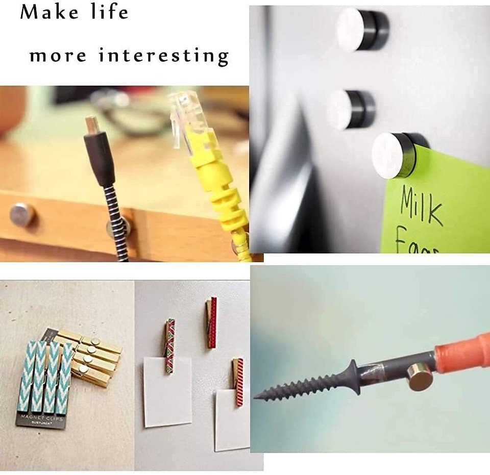 100Pcs Small Magnets 5X2 Mm Mini Tiny round Magnets Micro Magnets for ...