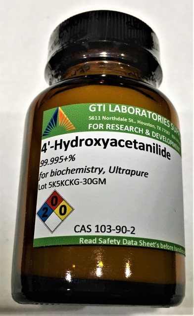 4'-Hydroxyacetanilide, 99.995+%, for biochemistry, Ultrapure, 30g | eBay