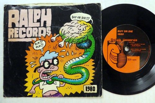Acheter Ou Die 7 " Ralph Records 1980 EP Punk VG+ W / Photo Manche Jr ...
