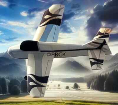 Acrox Electric Sport Aerobatic 45" Wingspan RC Model Airplane Printed ...