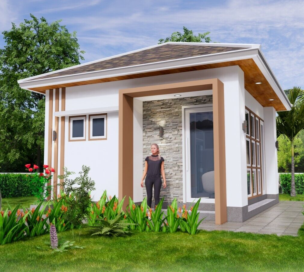 16x20 Ft Tiny House Amazon Is Selling A Cool DIY Tiny Log Cabin Home