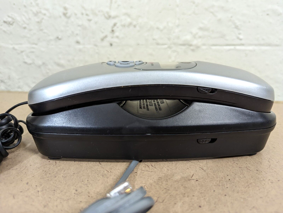 GE 29267GE3-B Caller ID Corded Land Line Phone (Silver & Black) *Works ...