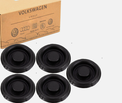 5 X Orig VW Audi Seat Skoda Tülle Stopfen Deckel 30x42mm Unterboden ...