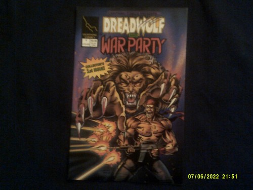 1994 LIGHTNING COMICS PRESENTS # 1 DREADWOLF AND WAR PARTY 99/1000 ...