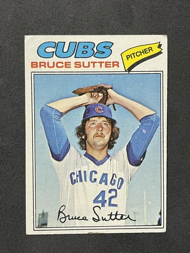 1977 Topps - #144 Bruce Sutter (RC) - Chicago Cubs | eBay
