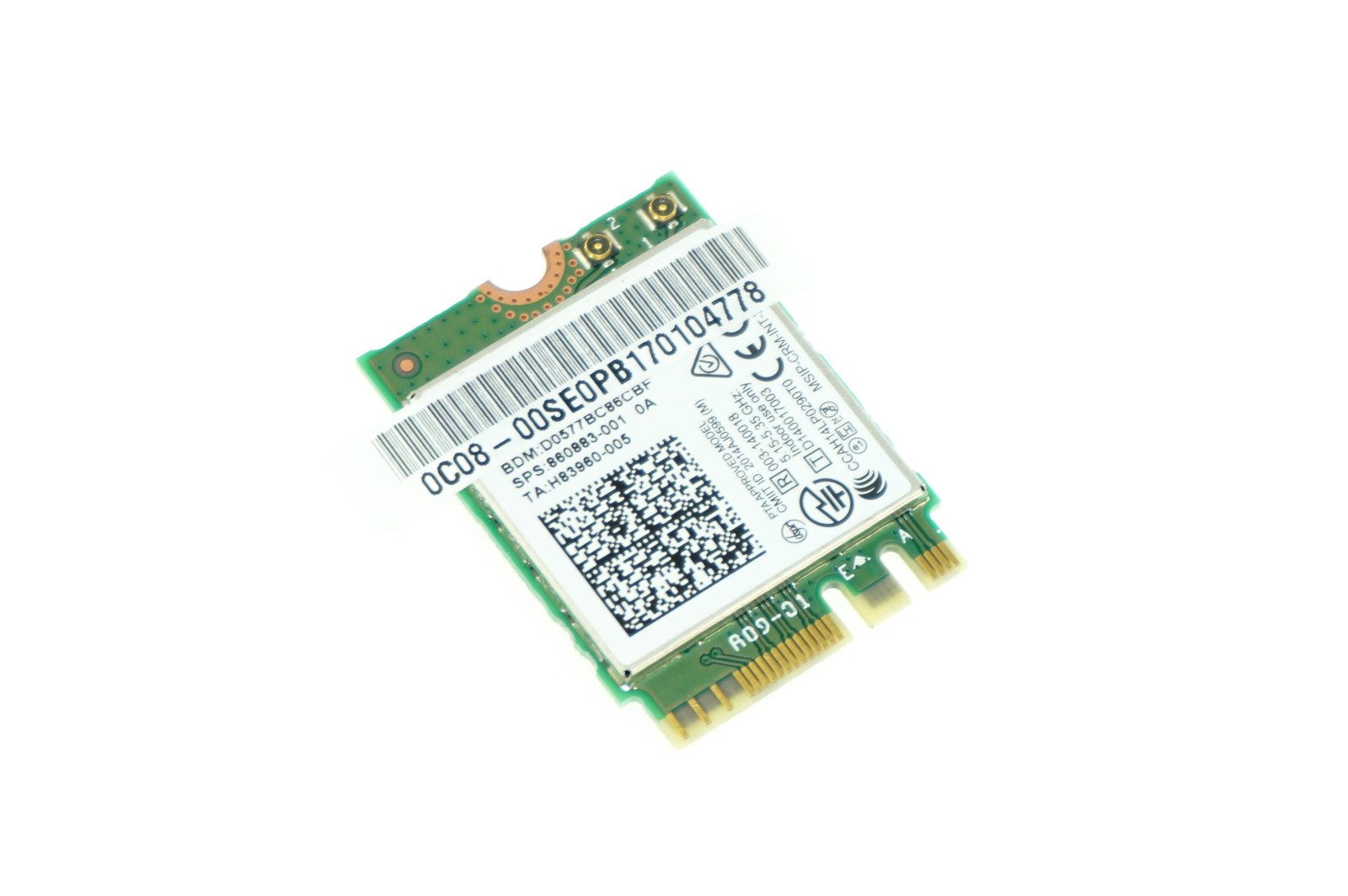 7265NGW GENUINE ACER WIRELESS BLUETOOTH CARD CB3-431-C5FM N16P1 (CA72 ...