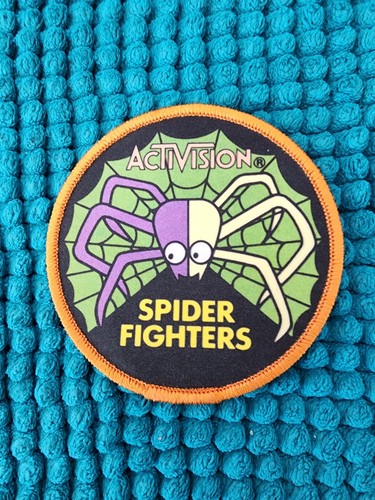 Atari Video Game Vintage 80's Activision Award Patch -- Spider Fighter ...