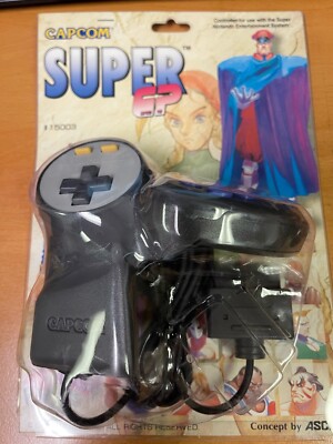 (SNES) US - Super Capcom Pad CP Street Fighter Controller (013388150038 ...