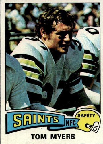 1975 Topps Football SET BREAK #191 Tom Myers NMMT | eBay