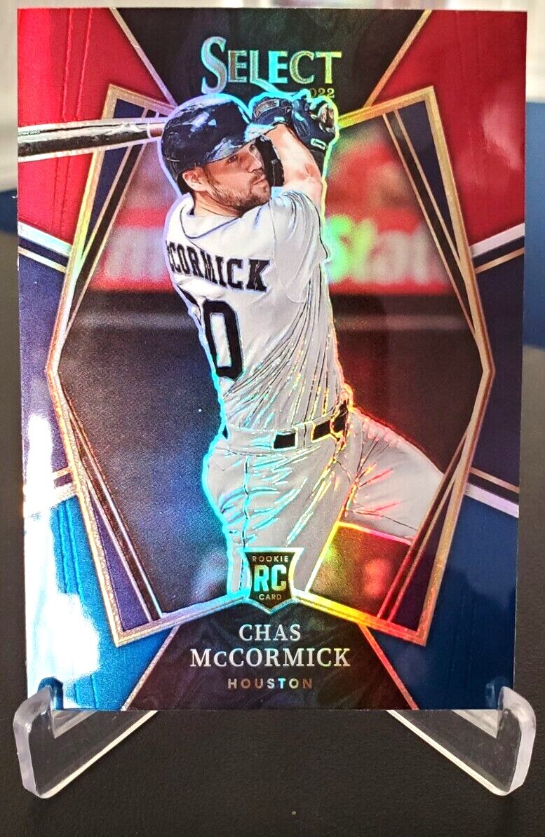 2022 Panini Select - Premier Level Chas McCormick #119 Tri-Color Prizm ...