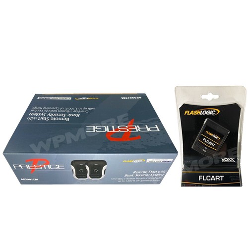 Prestige APS901TM 1-Way 1500-FT Range Remote Start System + FLCART ...