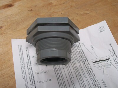 HAYWARD 2 inch Bulkhead Fitting, CPVC, | eBay