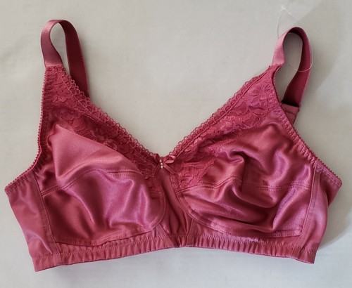 Amoena Nancy Bra 34C Wild Rose Mastectomy Coolmax Pockets Classic Wire ...
