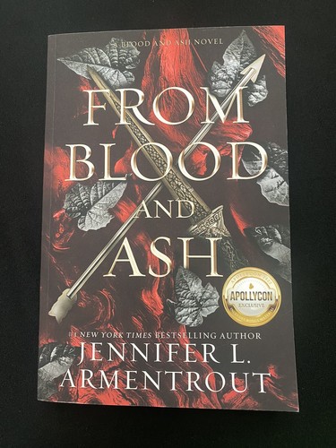 Apollycon From Blood and Ash Jennifer L Armentrout NEW HAND SIGNED JLA ...